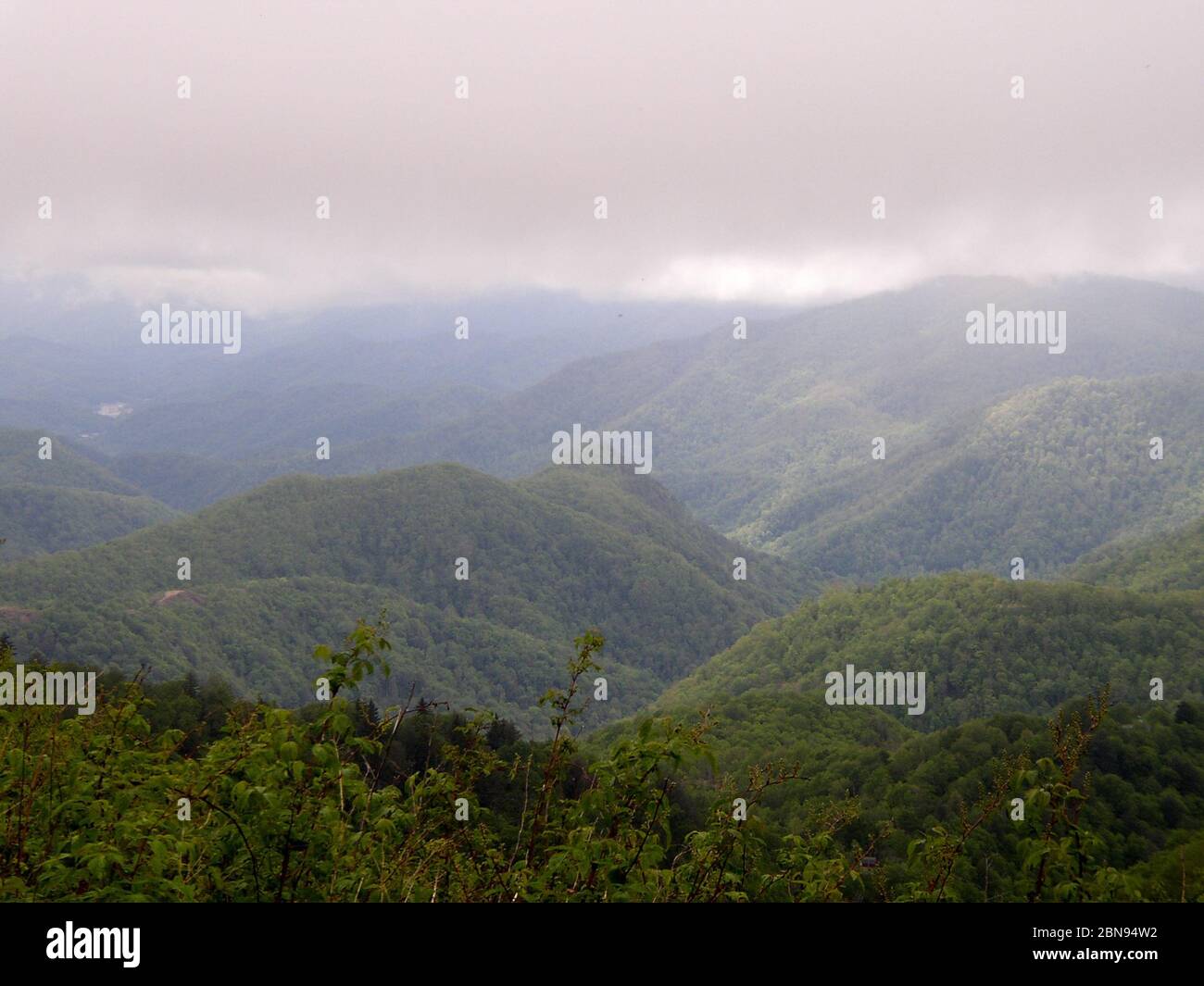 Blue Ridge Mountains, North Carolina Stock Photo - Alamy