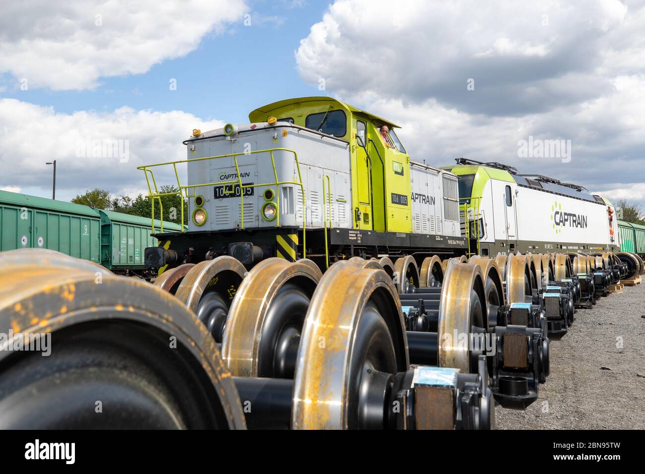 Stored locomotive hi-res stock photography and images - Alamy