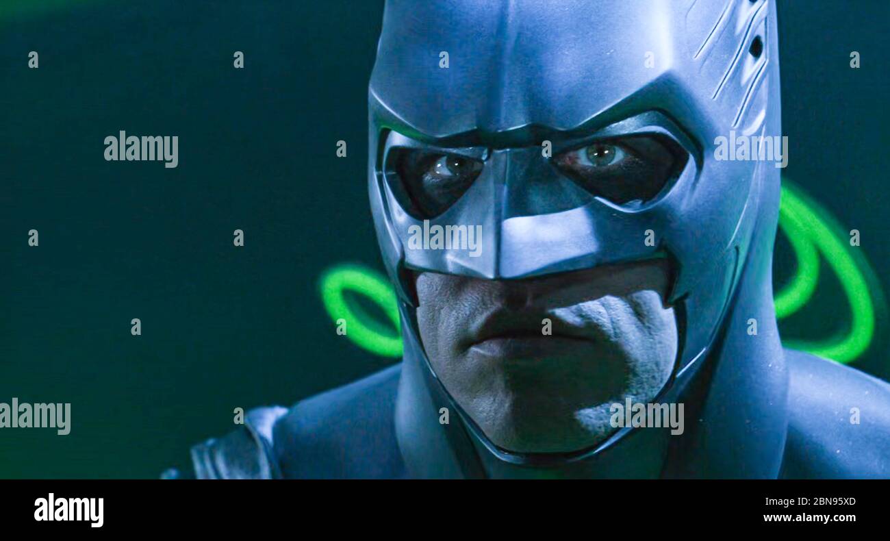 USA. Val Kilmer in the ©Warner Bros film : Batman Forever (1995) . Plot ...