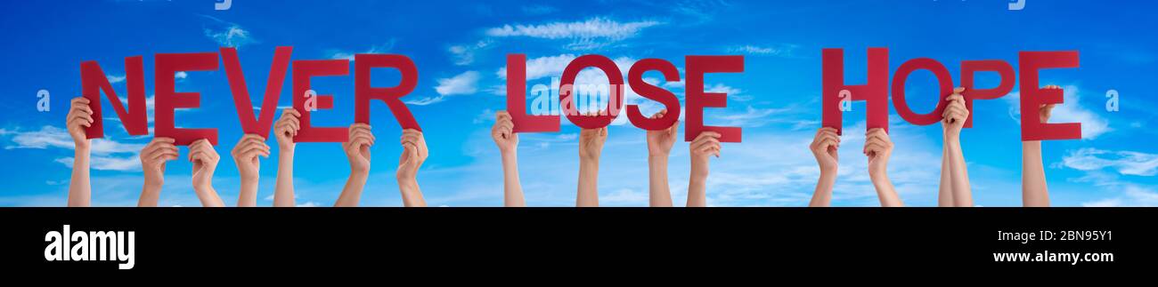 Never Lose Hope Facebook Cover