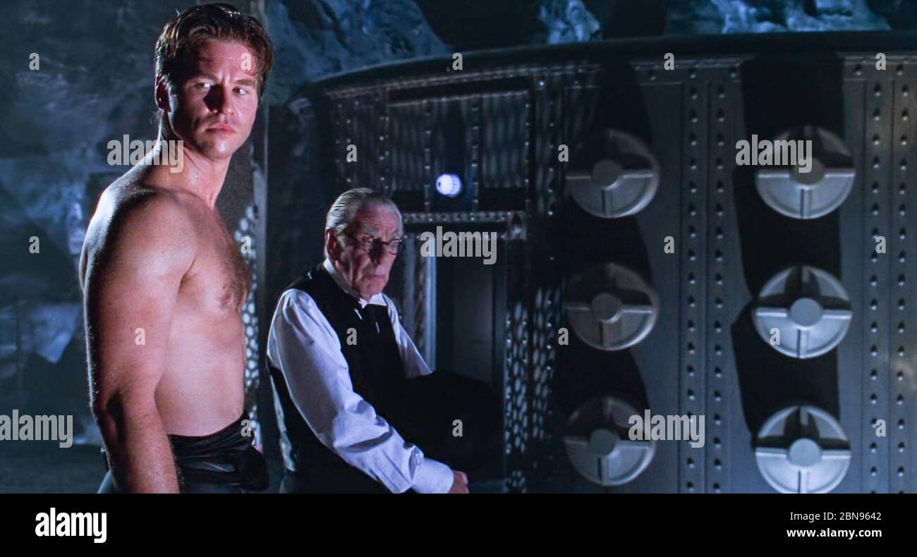USA. Michael Gough and Val Kilmer in the ©Warner Bros film : Batman ...
