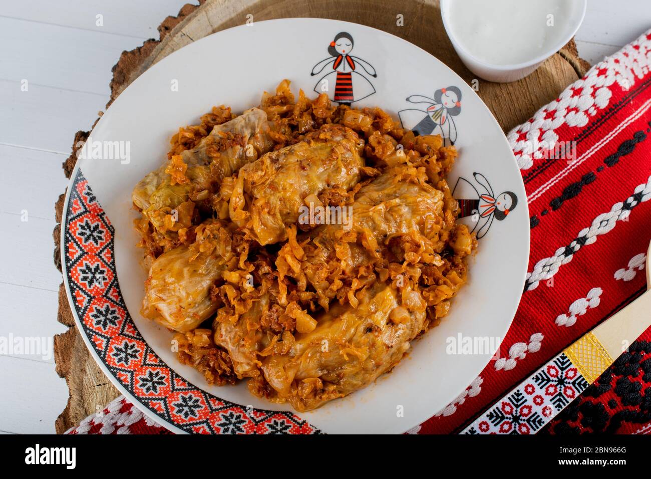 Sarma is a dish of vine, cabbage, monk's rhubarb or chard leaves rolled ...