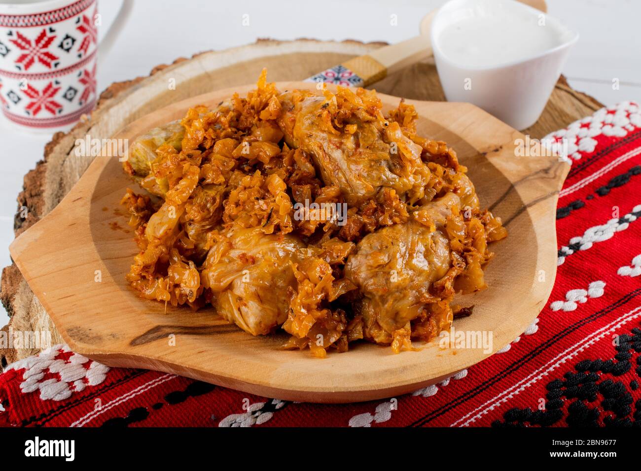 Sarma is a dish of vine, cabbage, monk's rhubarb or chard leaves rolled ...