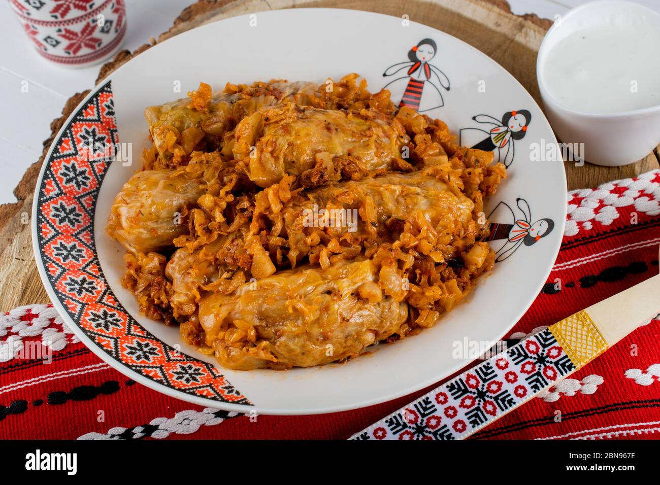 Sarma is a dish of vine, cabbage, monk's rhubarb or chard leaves rolled ...