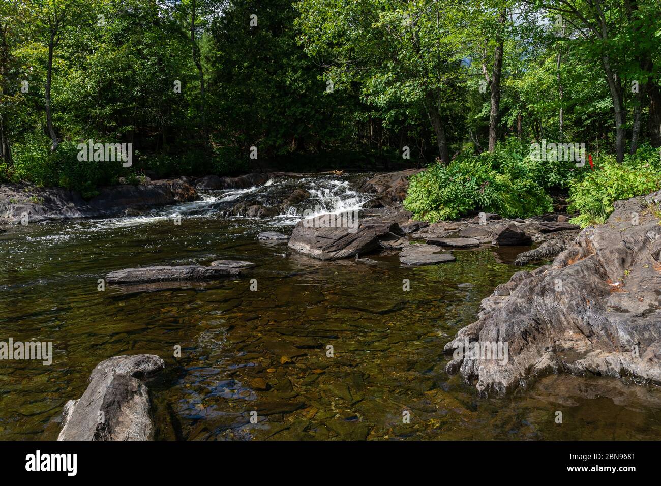 Lime stone waterfalls Stock Photo - Alamy