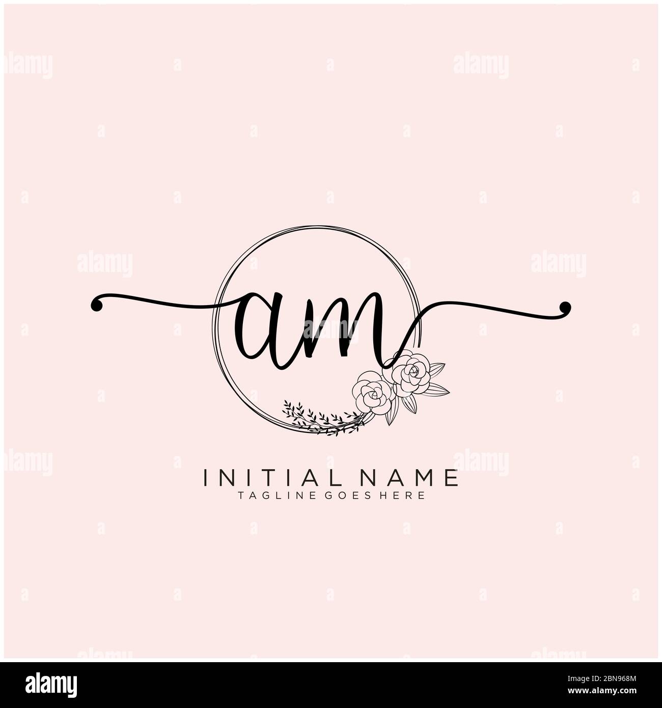 Am initials Stock Vector Images - Alamy