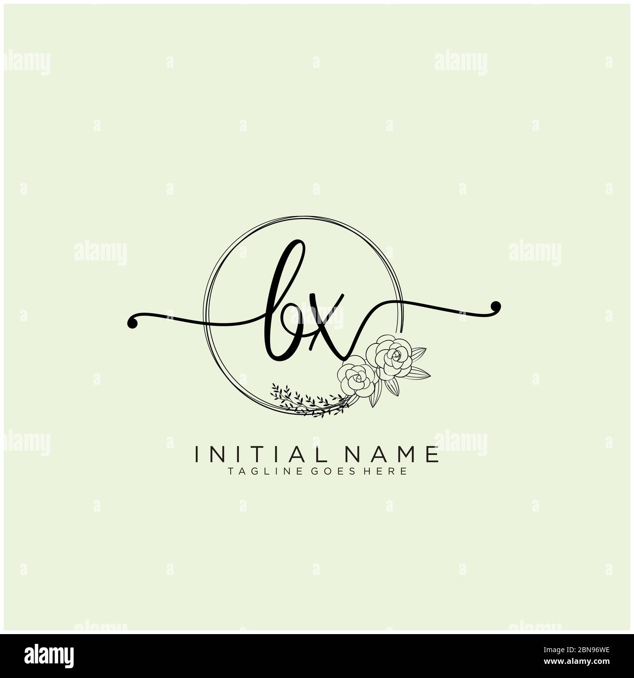 Bx logo design hi-res stock photography and images - Alamy