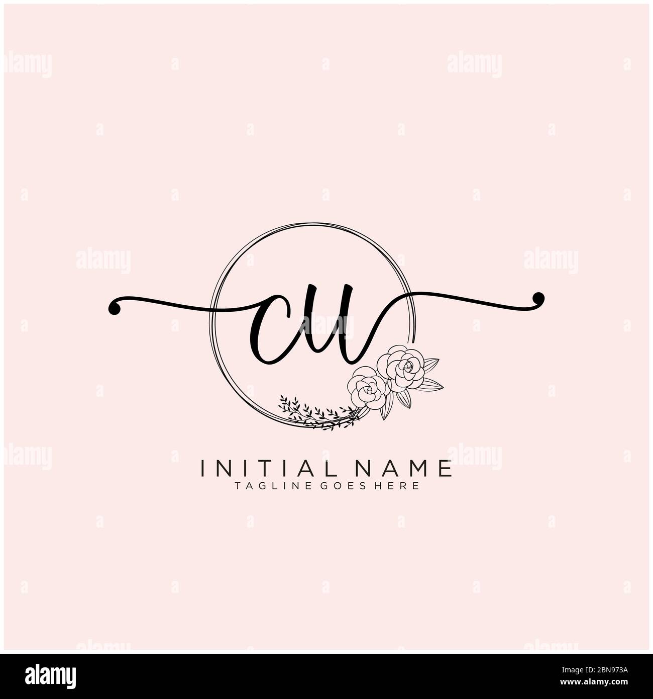 Cu initials hi-res stock photography and images - Alamy