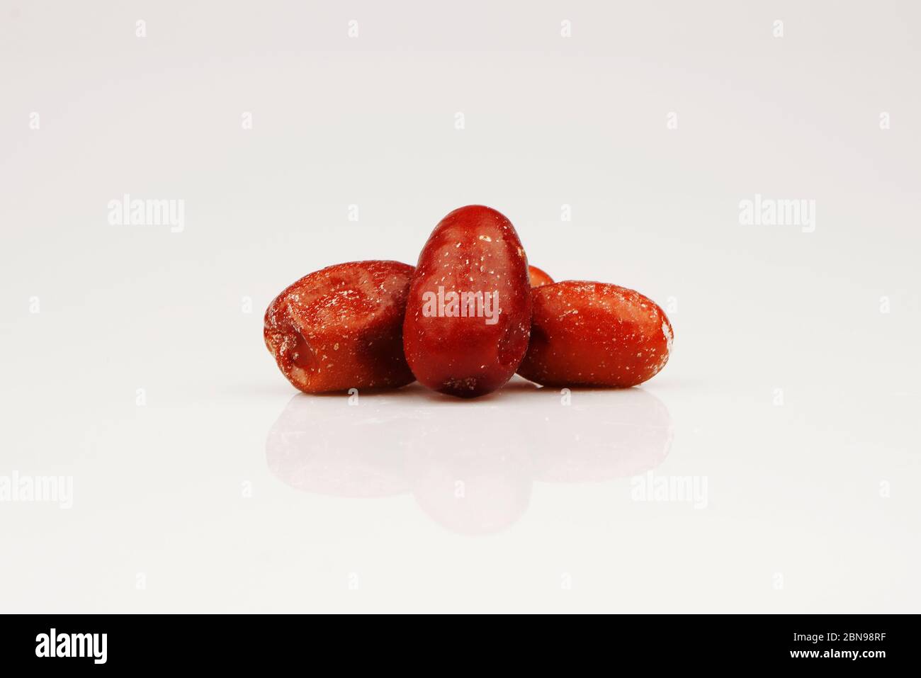 Organic dried ripe dates fruits isolated on white background Stock ...