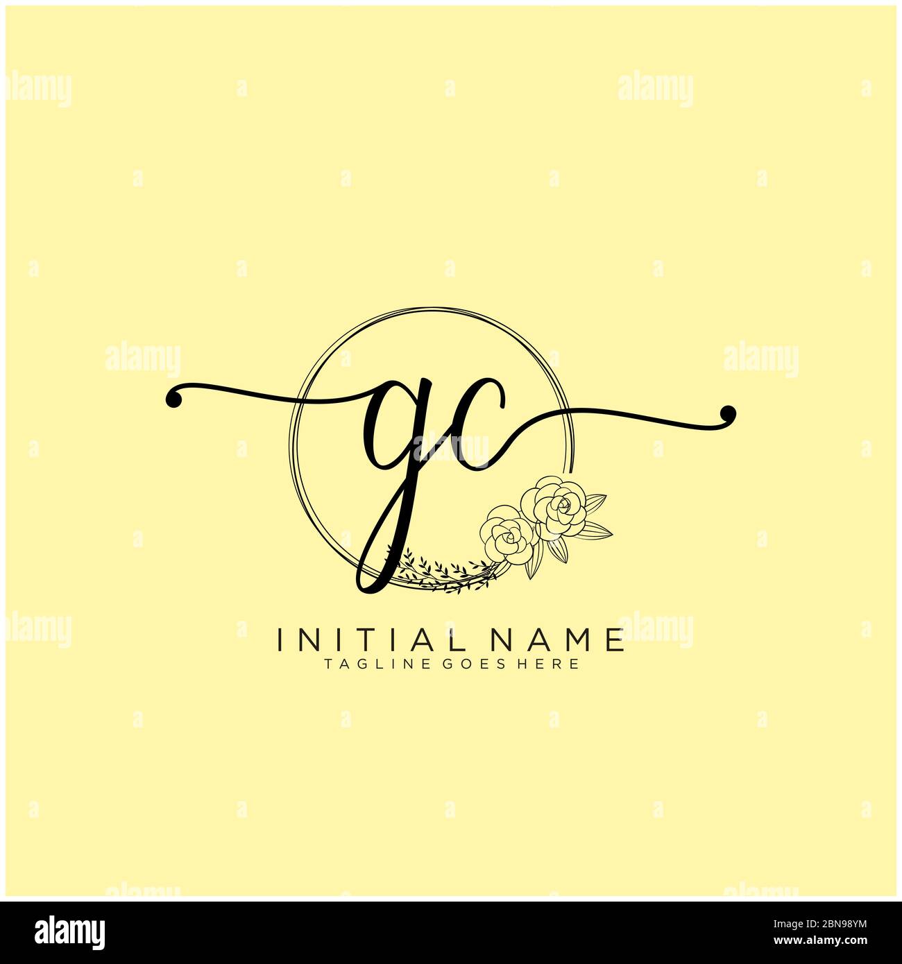 Gc logo design Cut Out Stock Images & Pictures - Alamy