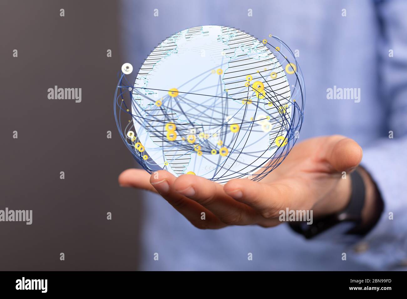 A internet net and data digital concept Stock Photo - Alamy