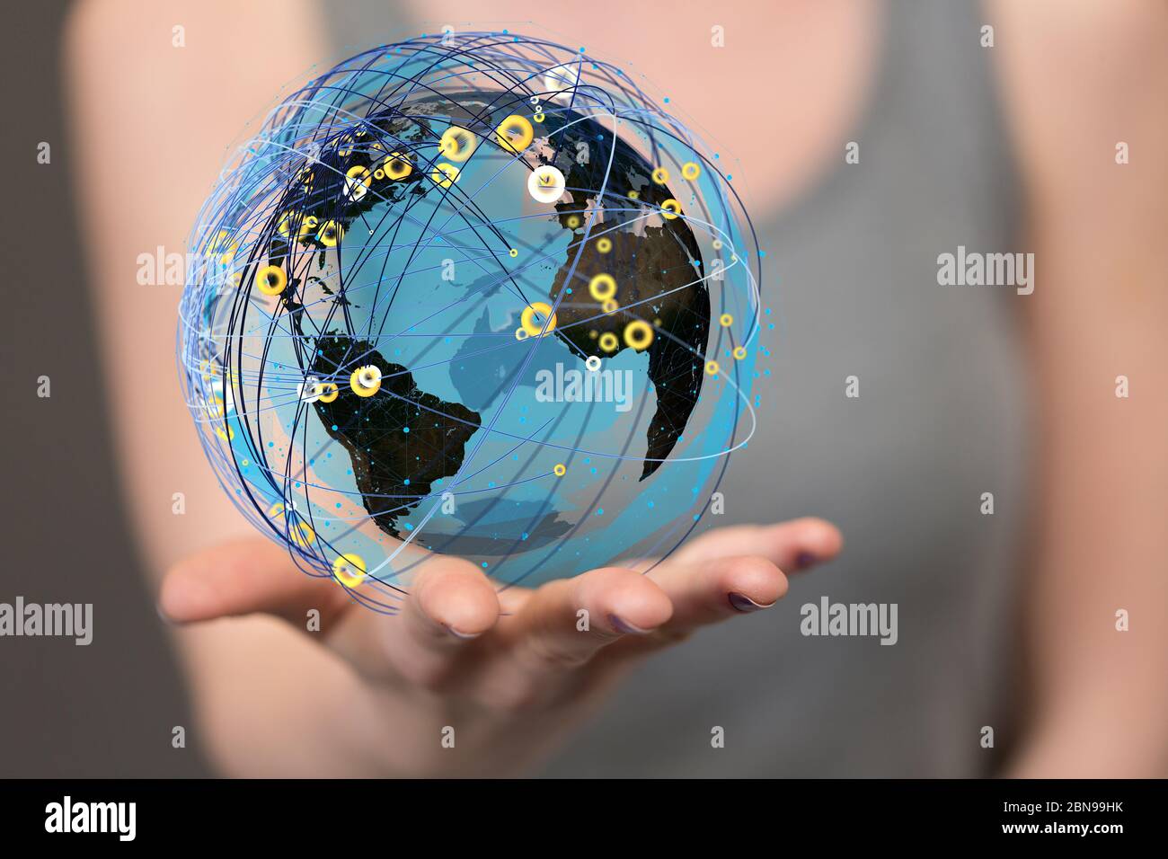 A internet net and data digital concept Stock Photo - Alamy
