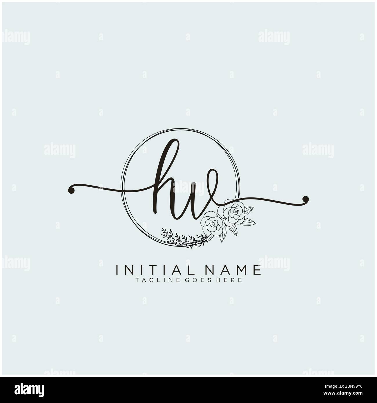 Hv logo Stock Vector Images - Alamy