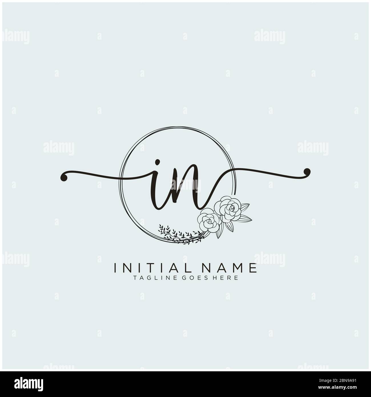 In logo vector vectors hi-res stock photography and images - Alamy