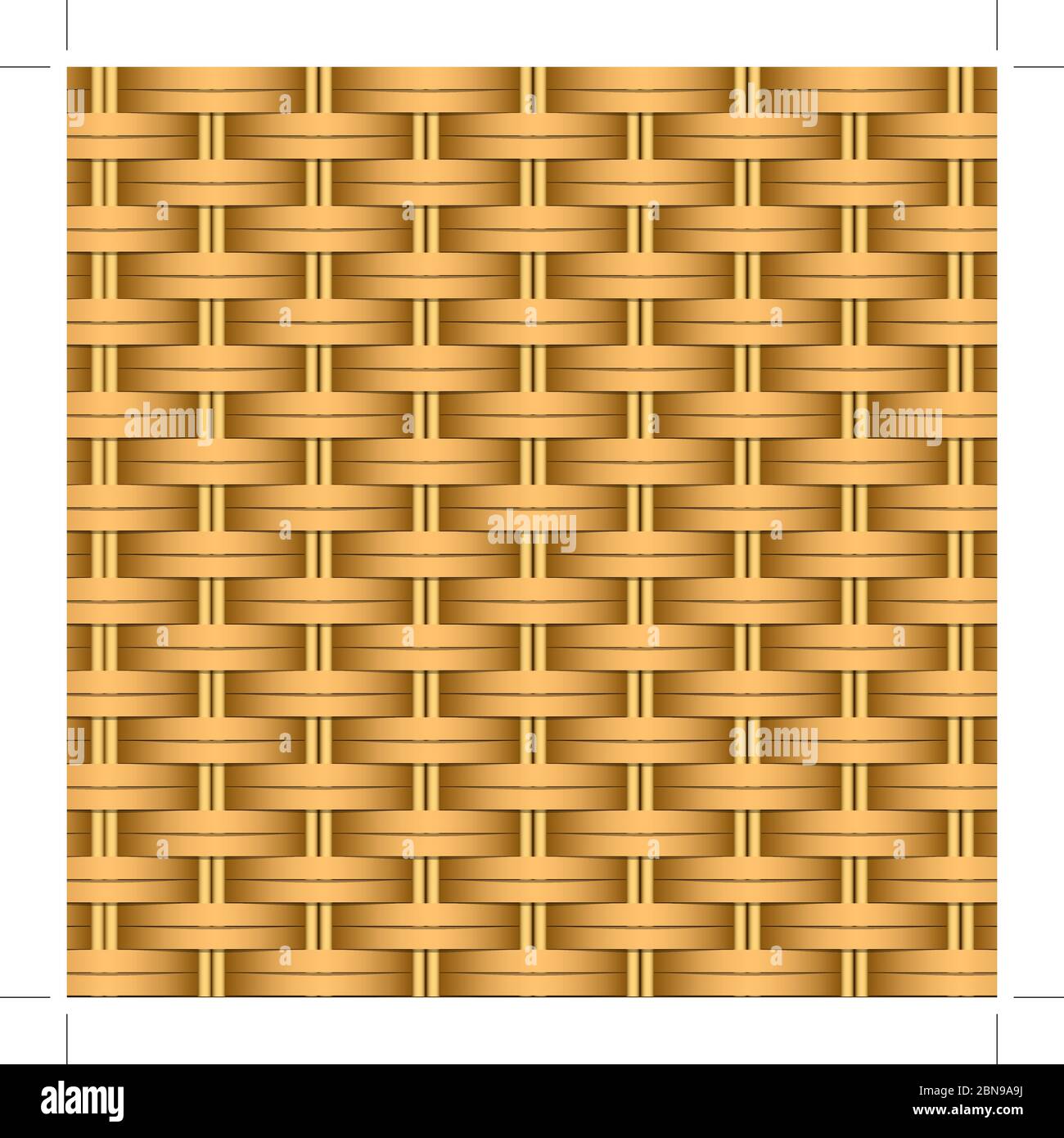 Simple woven wicker texture. Light brown background. Imitation rattan ...