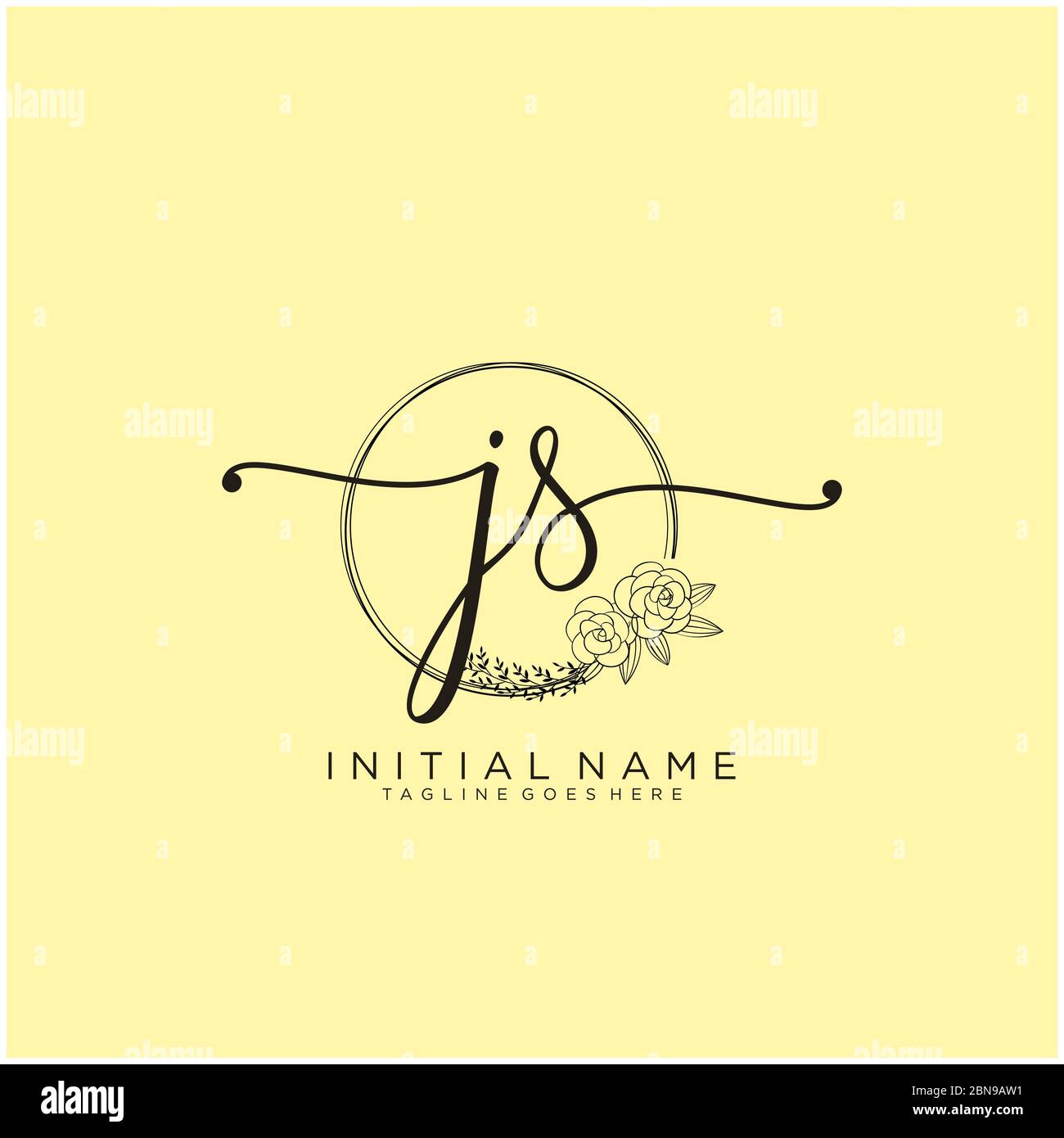 Logo js hi-res stock photography and images - Alamy