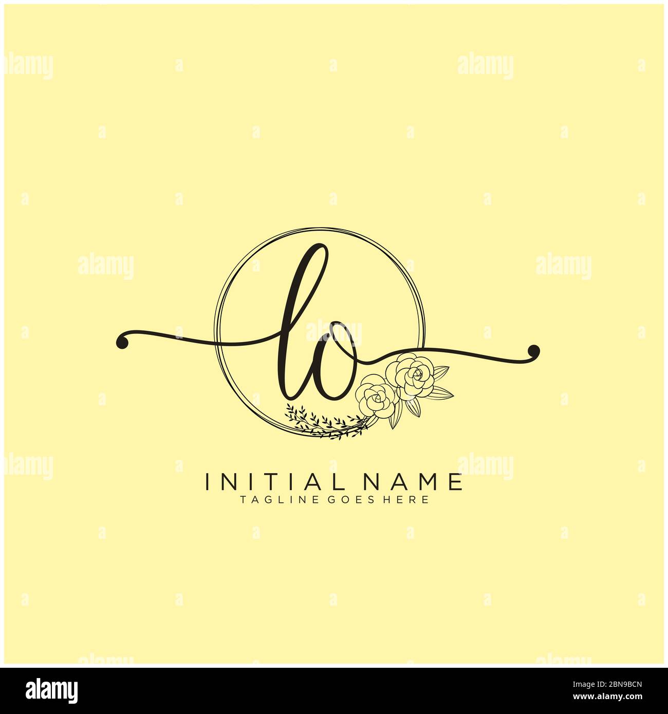 Lo logo vector vectors hi-res stock photography and images - Alamy
