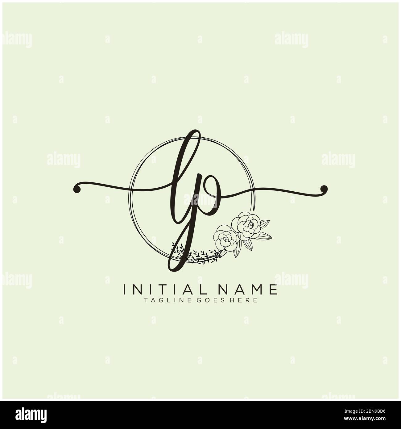 Lp letter logo Stock Vector Images - Alamy