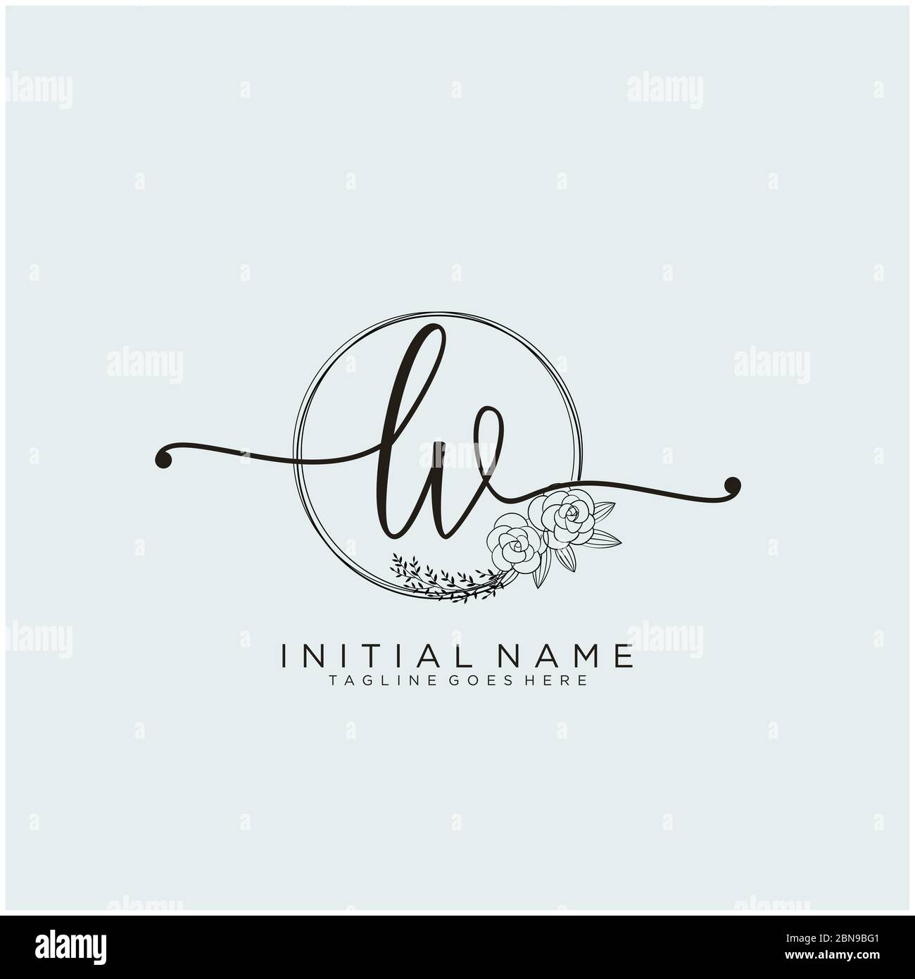 Lv modern logo hi-res stock photography and images - Alamy