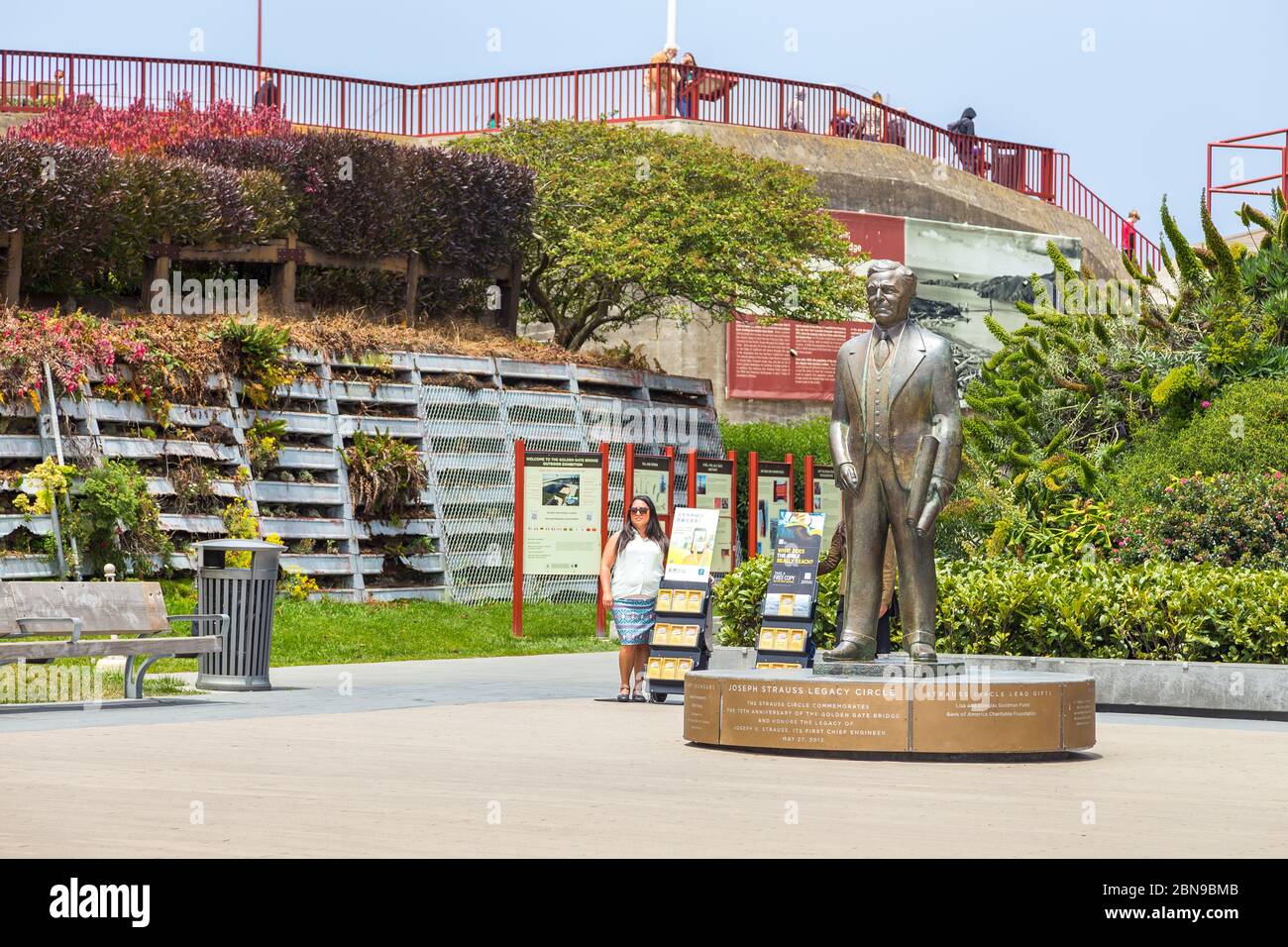 San Francisco, California, USA- 08 June 2015: Monument dedicated to the ...