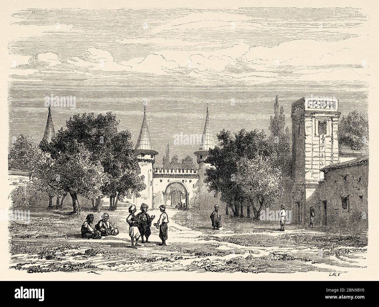 Bab-us Selam. Topkapi Sarayi Sultan Palace, Gate of Salutation ...