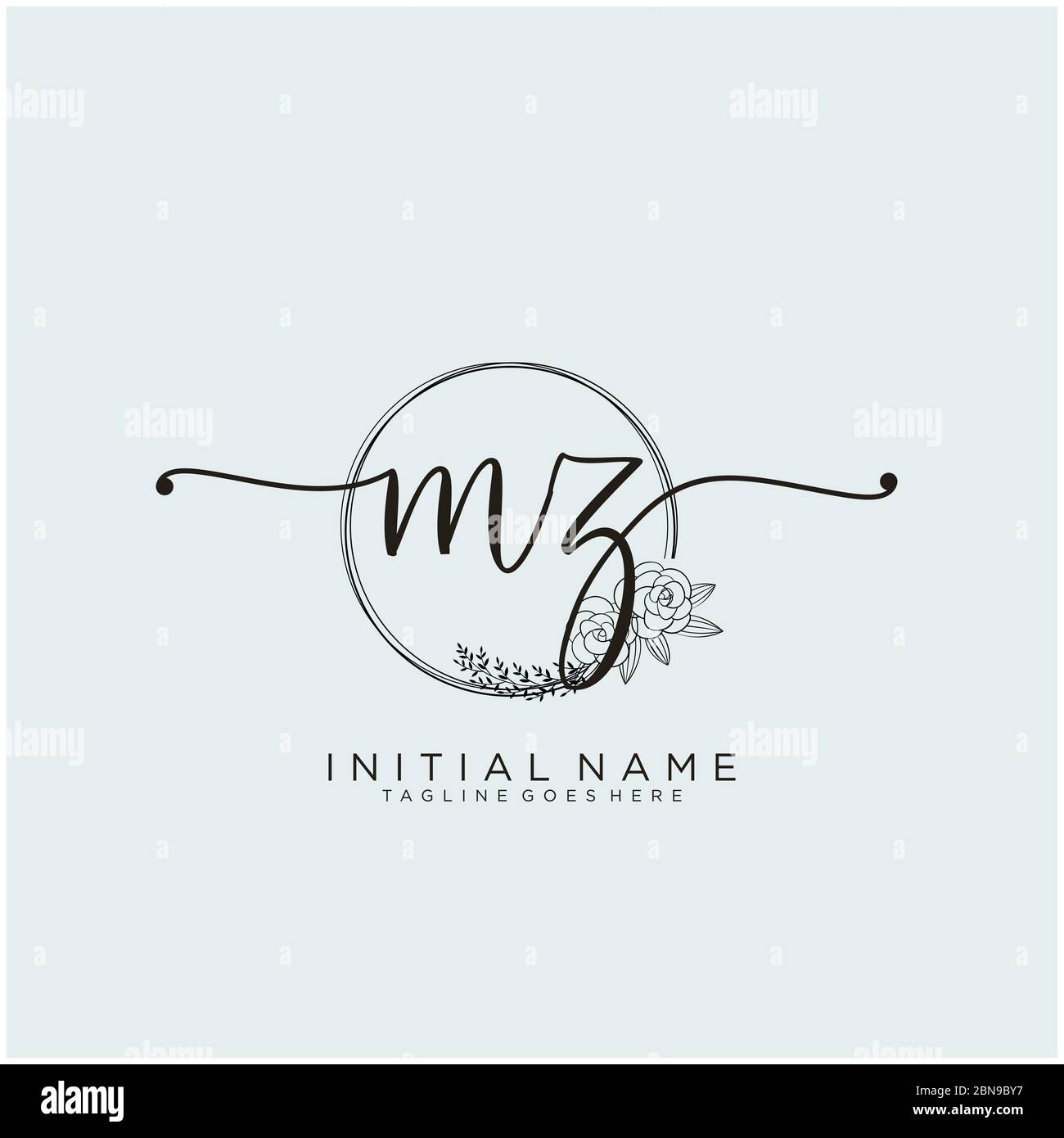 Mz initial hi-res stock photography and images - Alamy