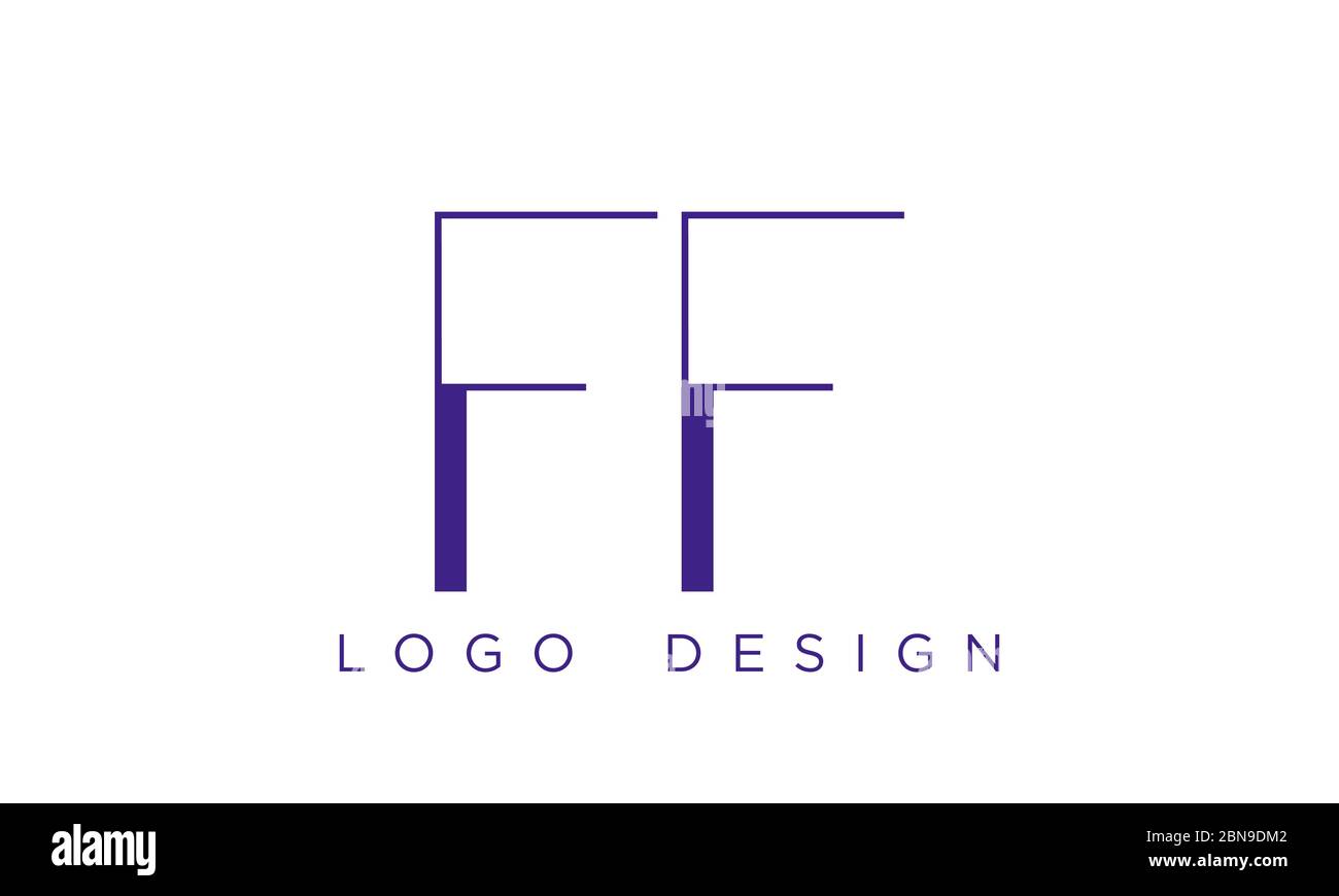 Modern unique creative alphabet letter F logo design, Minimalist F ...