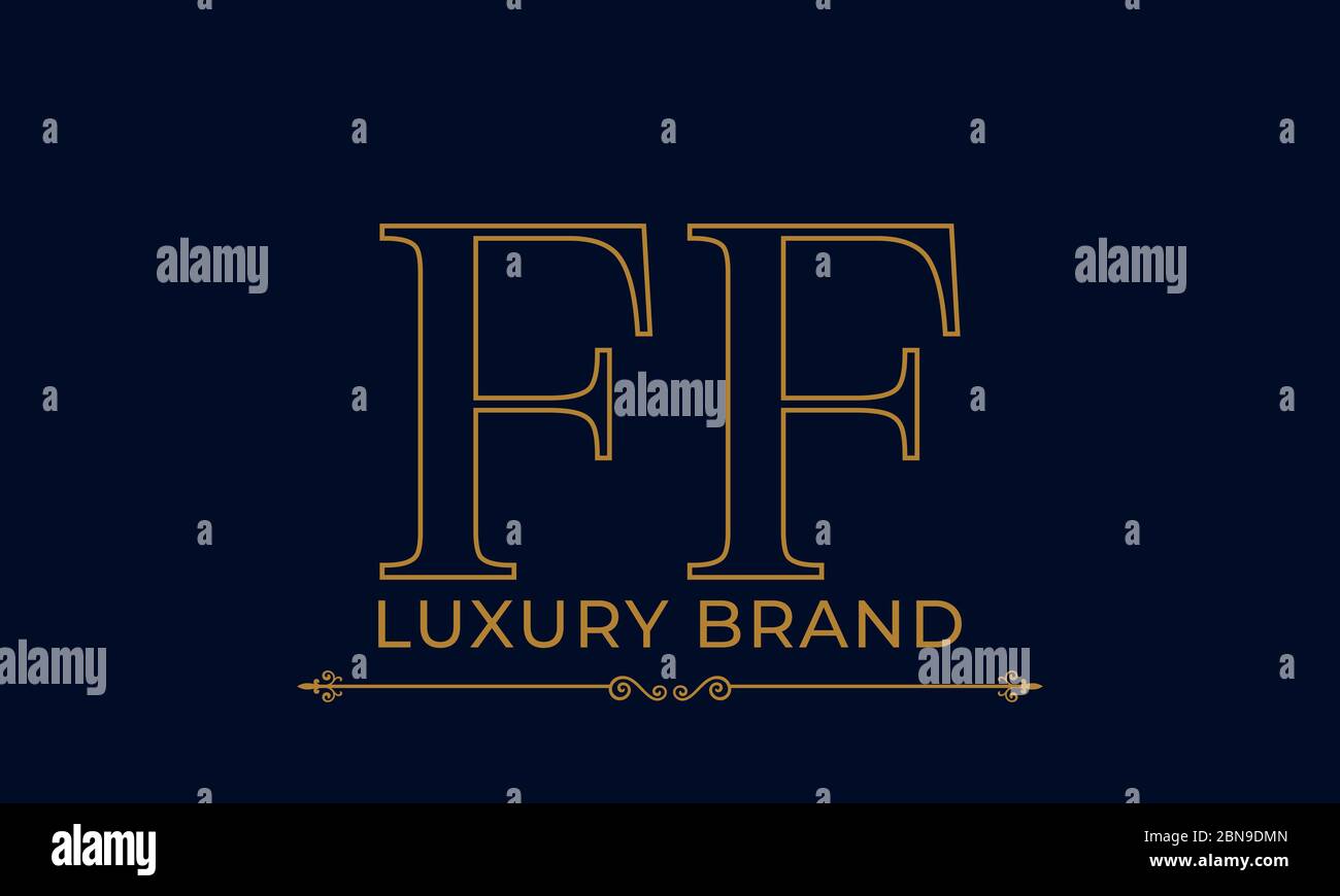 Modern unique creative alphabet letter F logo design, Minimalist F ...