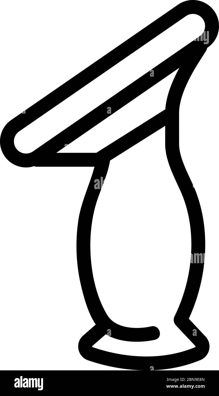 mechanical decanter icon vector outline illustration Stock Vector Image ...