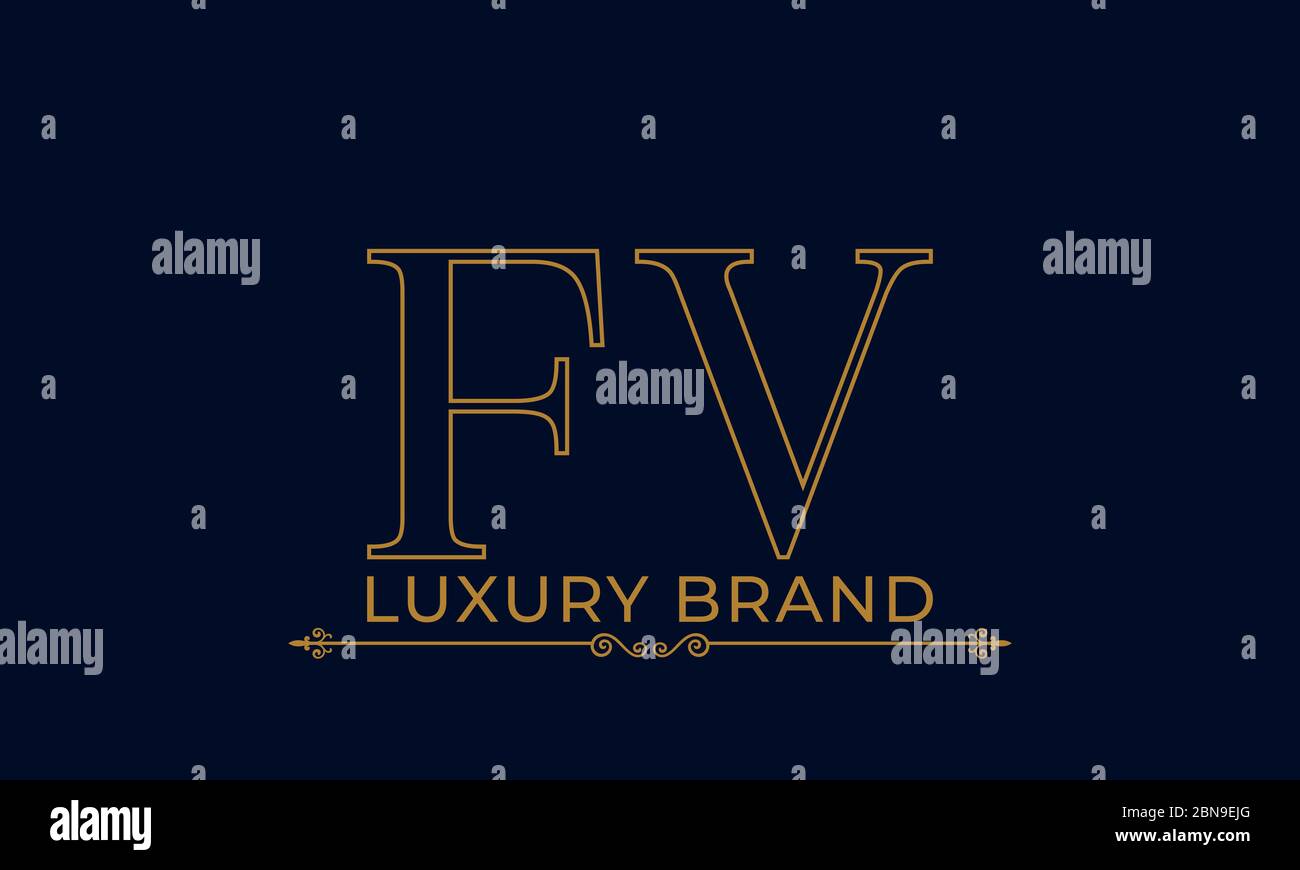 Fv clean logo Stock Vector Images - Alamy