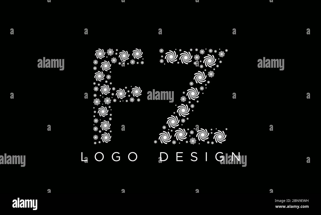 FZ logo design template vector illustration minimal design Stock Vector Image & Art - Alamy