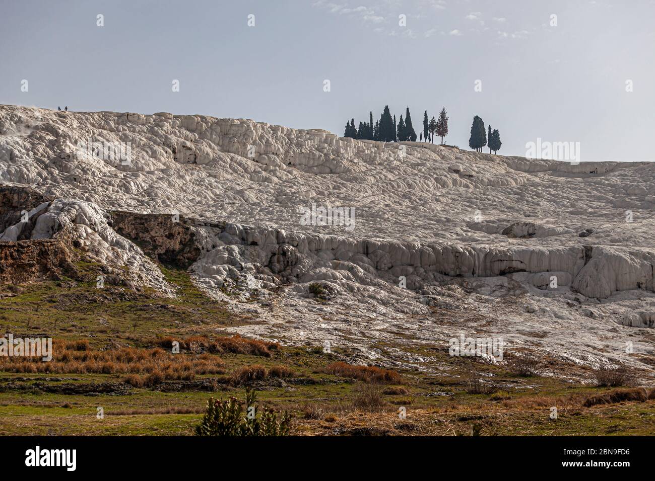 Limestone Rocks in Pamukkale, Turkey Stock Photo - Alamy