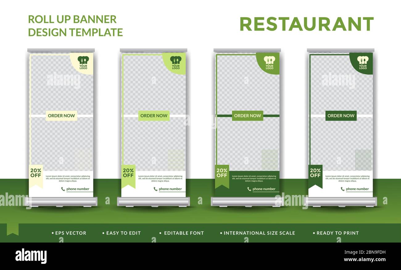 Restaurant art display Stock Vector Images - Alamy