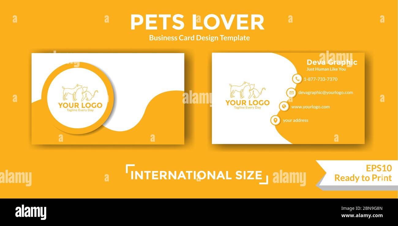 Pet Business Cards Design