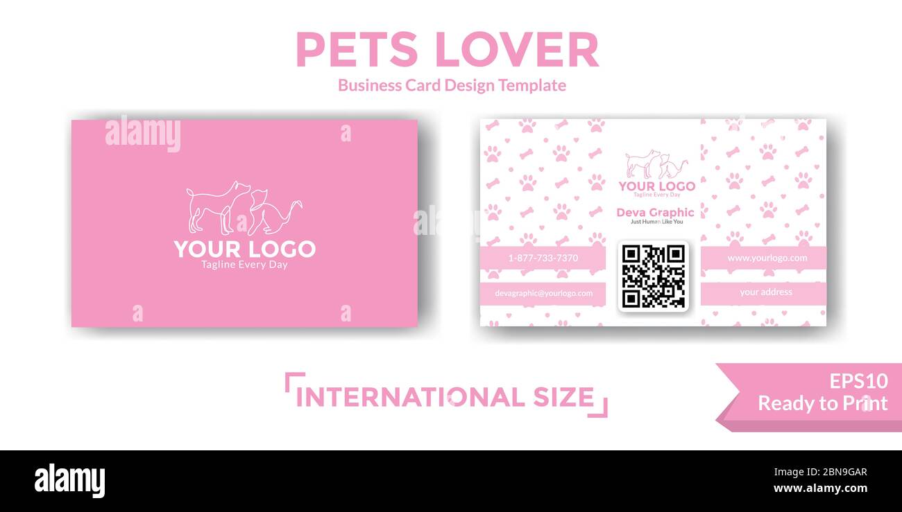 Pet Business Cards Design