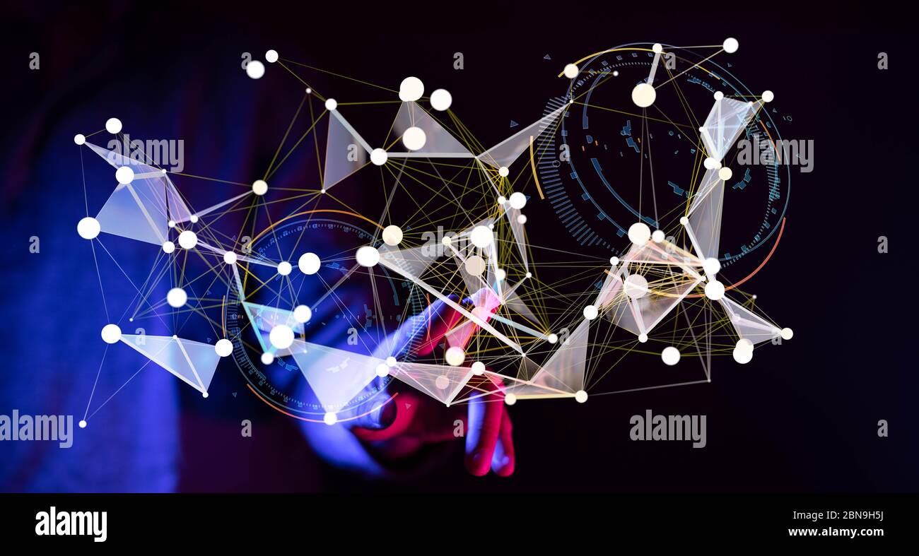 Programming code abstract technology background hi-res stock ...