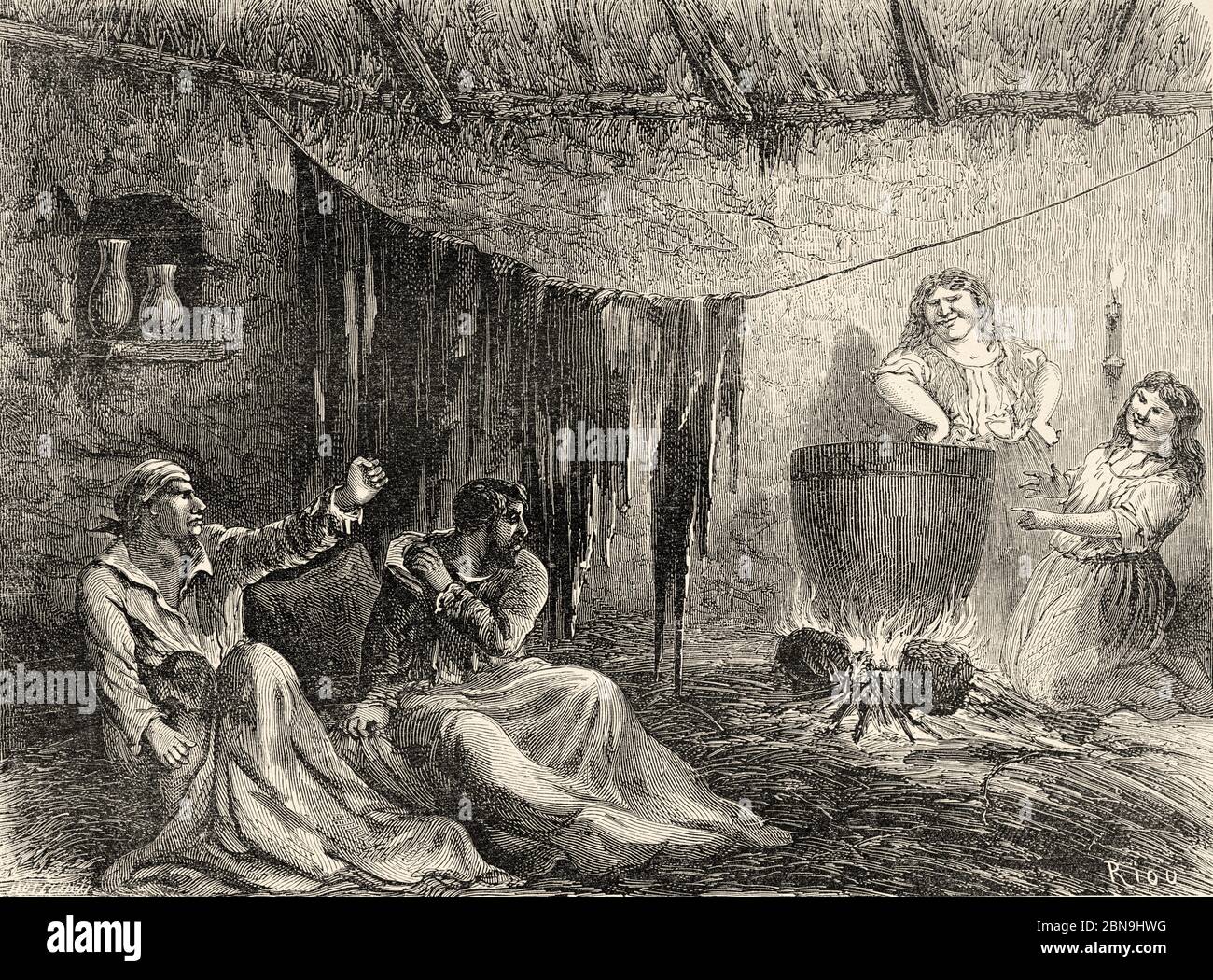 Pampayrunas woman, were a group of women who practiced prostitution ...