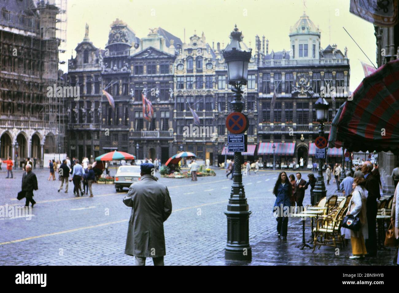 1972 France - (R) - Paris France street scene and traffic in early ...