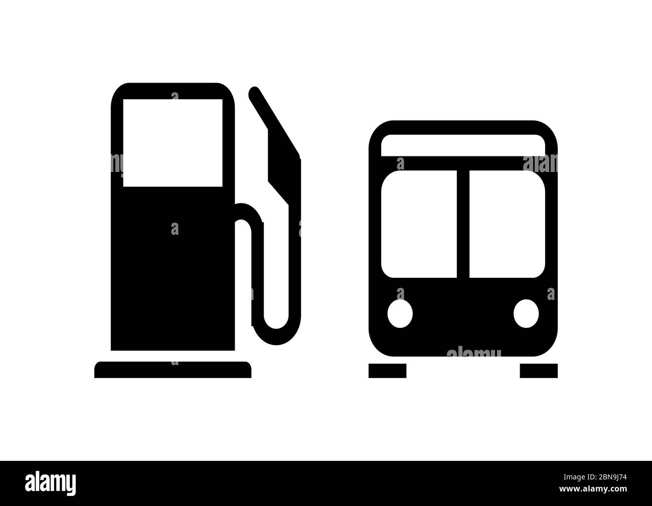 Road sign pointer car refueling on a white background Stock Vector ...