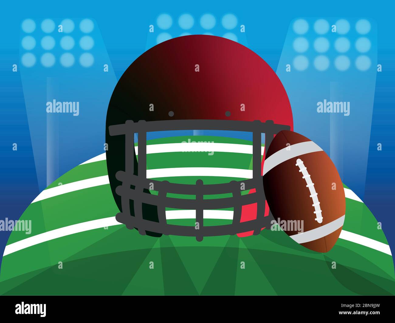 American football poster Stock Vector Image & Art - Alamy