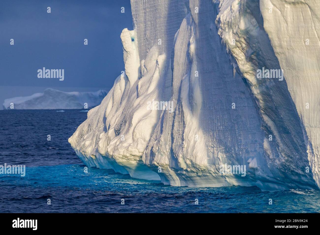 Iceberg floating in ocean in Antarctica Stock Photo - Alamy