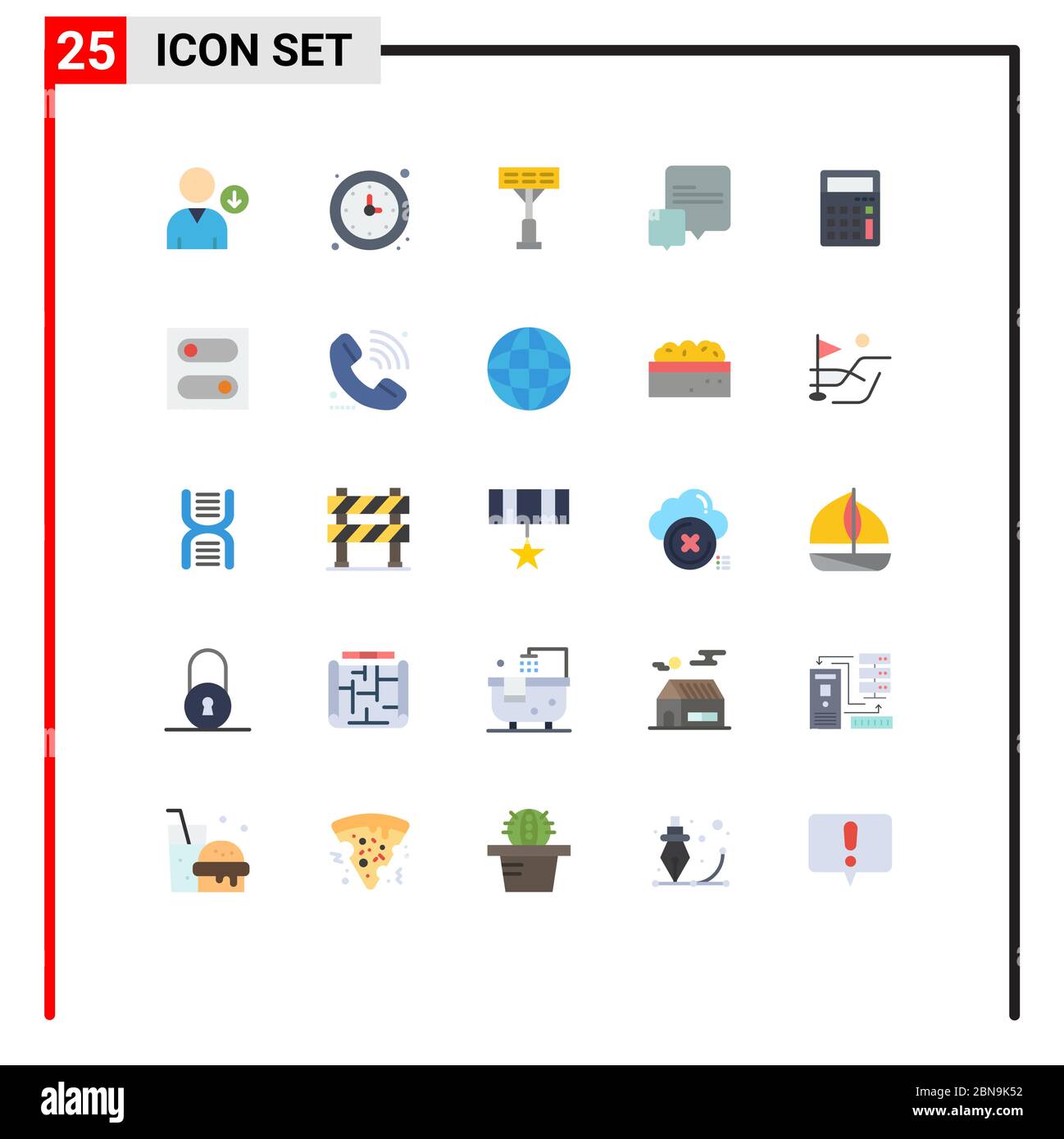 Construction calculator Stock Vector Images - Alamy