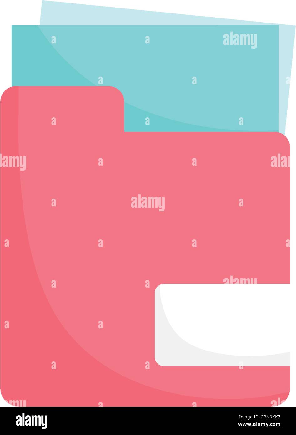 school folder file information isolated icon design vector illustration ...