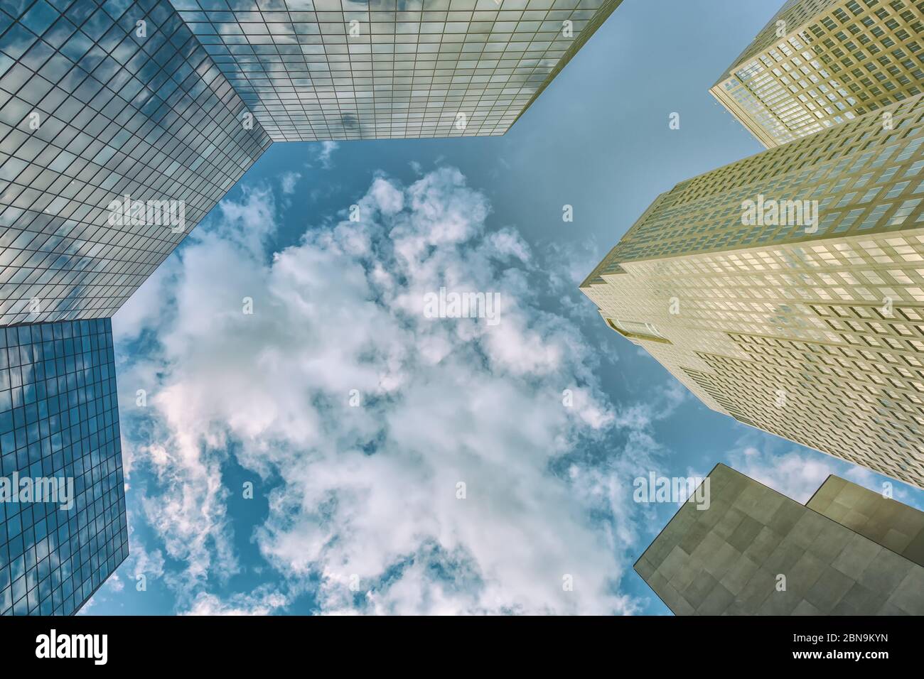 Architectural structures in Downtown Calgary, Alberta, Canada Stock ...