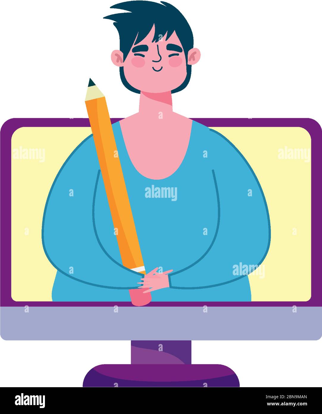 Addiction touch Stock Vector Images - Alamy