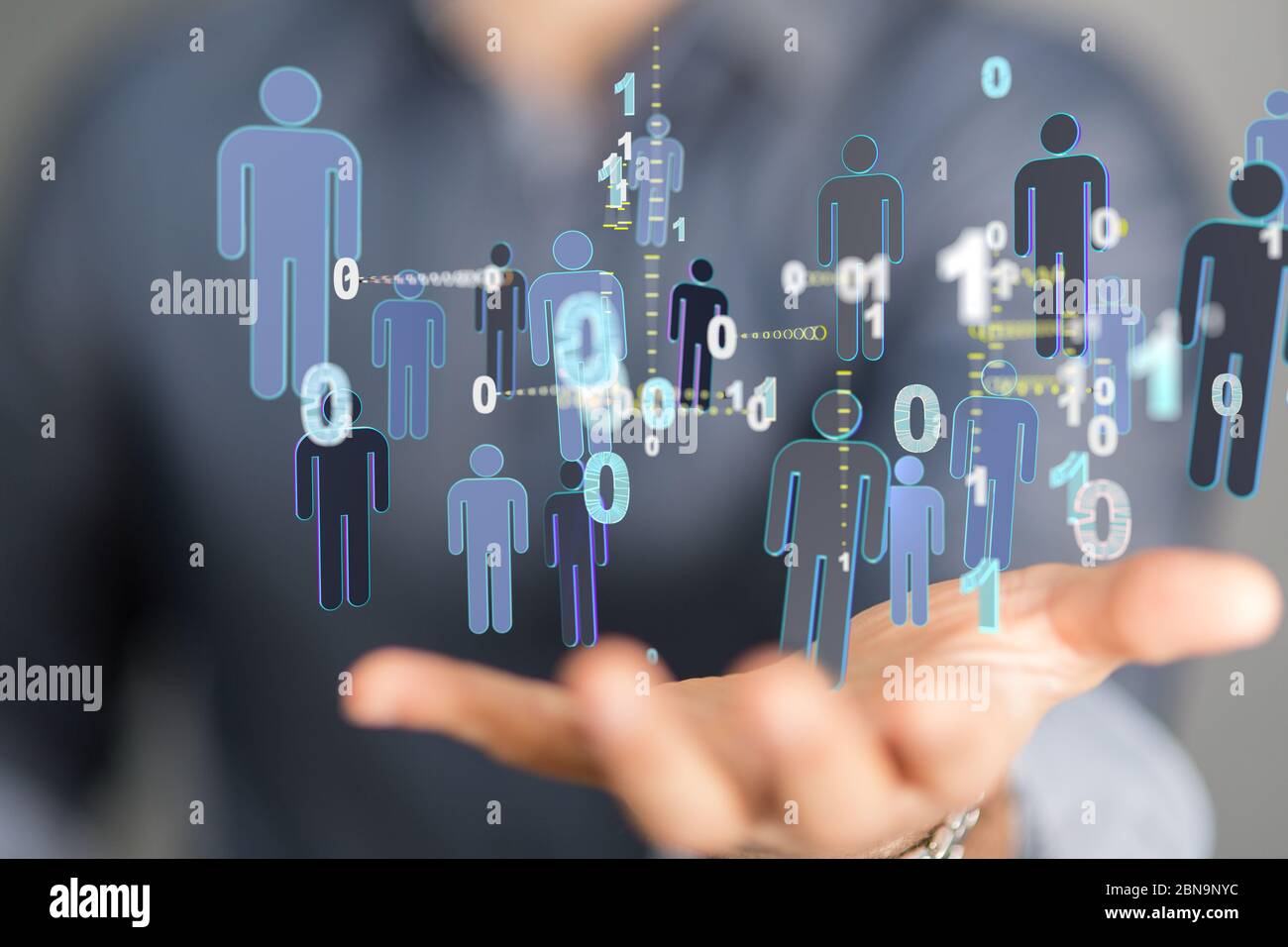 Community social digital connection hi-res stock photography and images ...