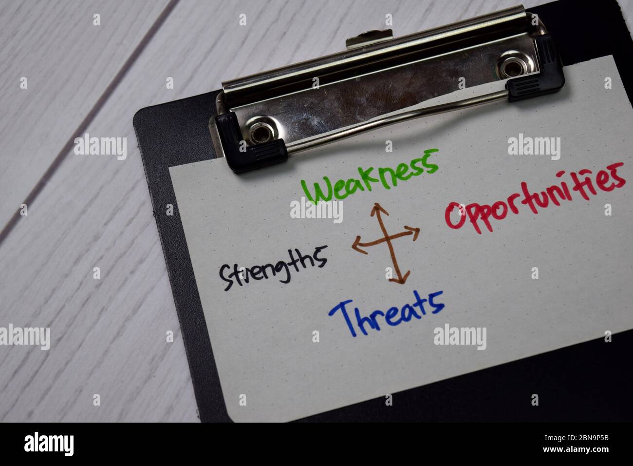 Strengths weaknesses pen hi-res stock photography and images - Alamy