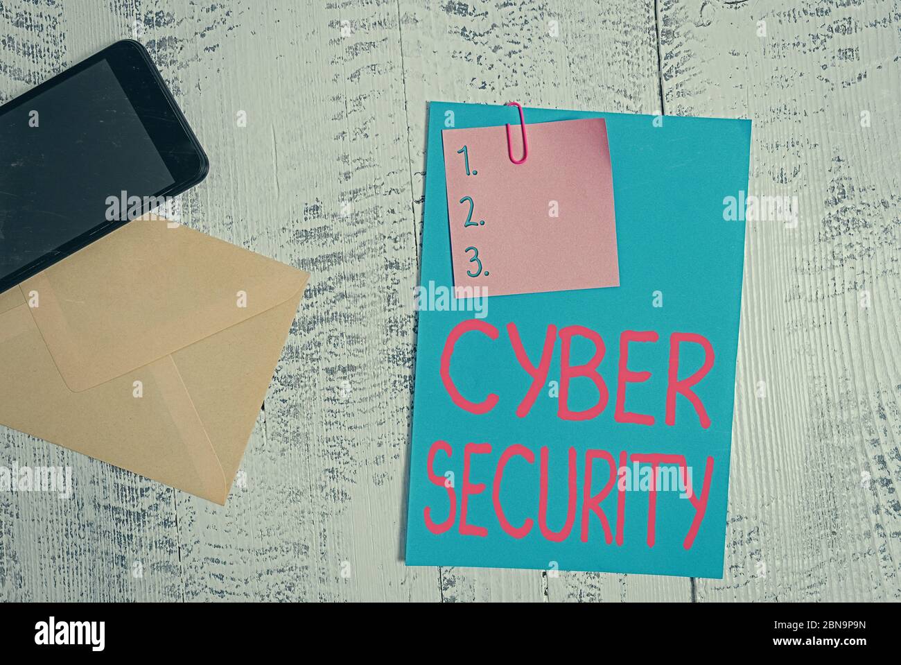 Text sign showing Cyber Security. Business photo showcasing Protect a ...