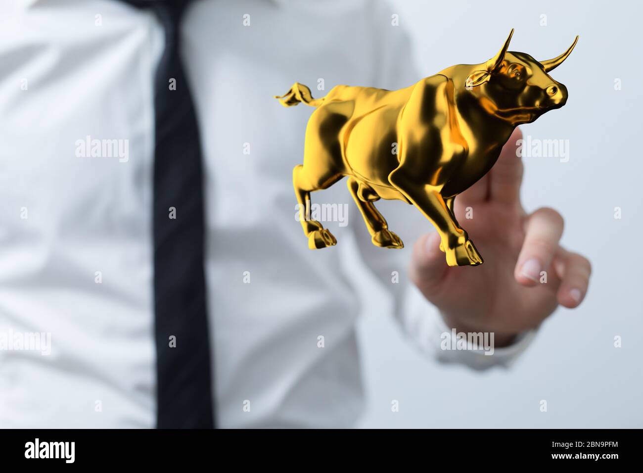 A bullish Diagram - Graph Stock Trading Stock Photo - Alamy