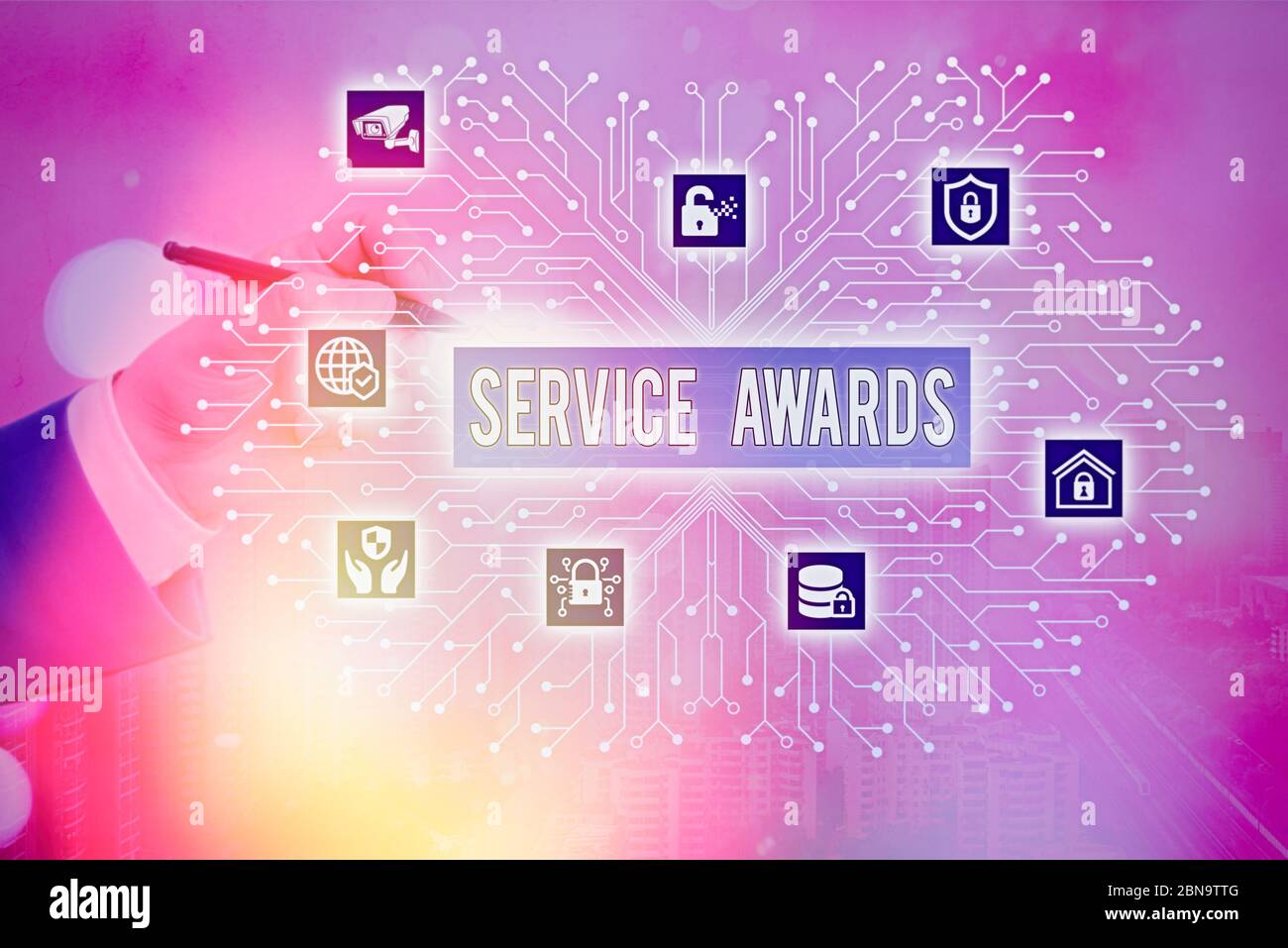 Length of service award ceremony hi-res stock photography and images ...